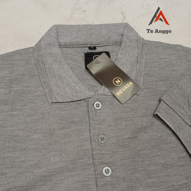 Jual Kaos Kerah Polo Shirt Pria Berkerah Lengan Pendek Polos Shirt Polo ...