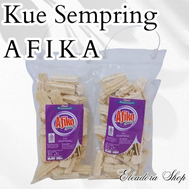 Jual Kue Sempring Merk Afika - Kue Sagu Khas Banjarmasin - Kemasan ...