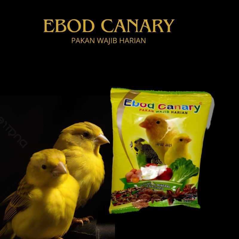 Jual pakan burung kenari kemasan Ebod jaya | Shopee Indonesia