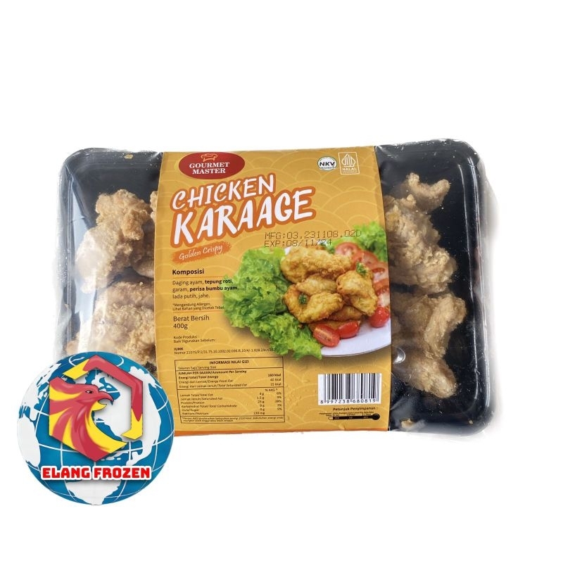 Jual Chicken Karage Gourmet Master 400gr | Shopee Indonesia