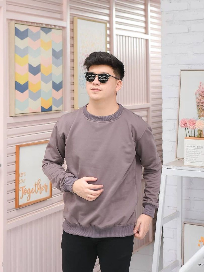 Jual Sweater Basik Crewneck Polos ( 30 Varian Warna ) II Sweater Basik ...