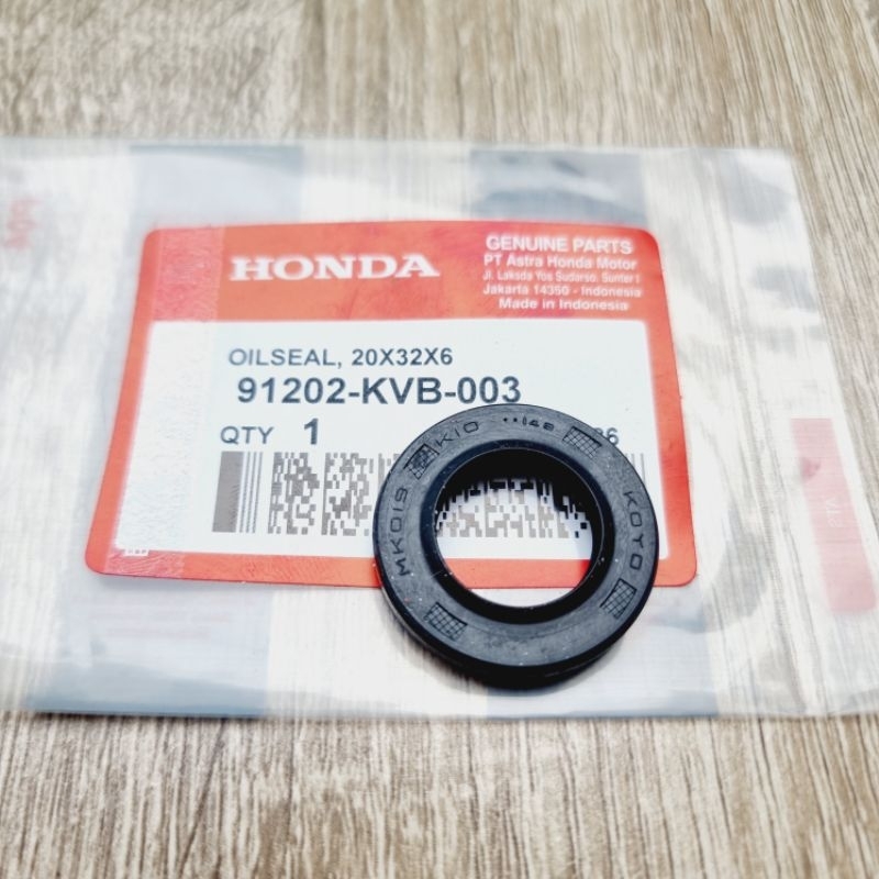 Jual Oil seal seal as pully gardan 20x32x6 honda beat vario scoopy spacy genio original | Shopee ...