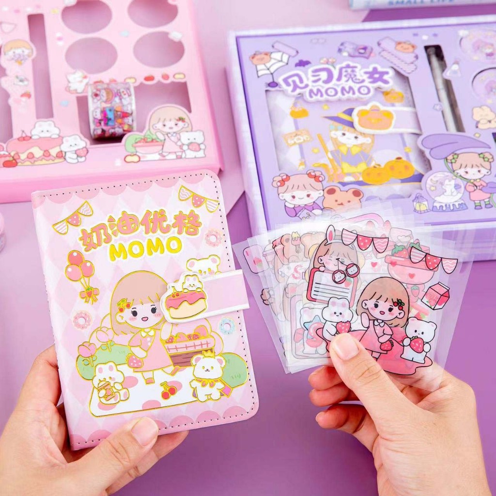 Jual Babykoala Buku Diary Anak/ Set Journal 4 in 1/Paket Buku Diary ...