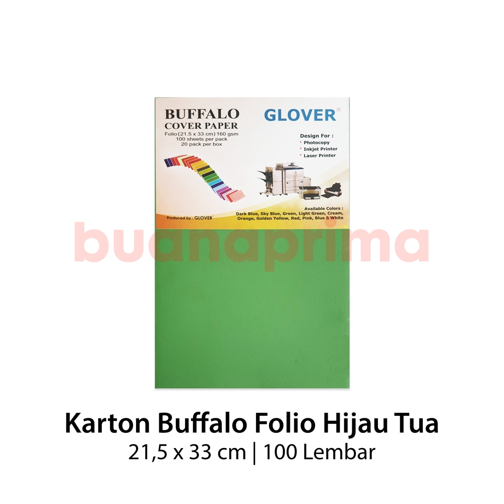 Jual Karton Buffalo Folio Kertas Jeruk F4 Warna Kuning PU Merah Tua ...