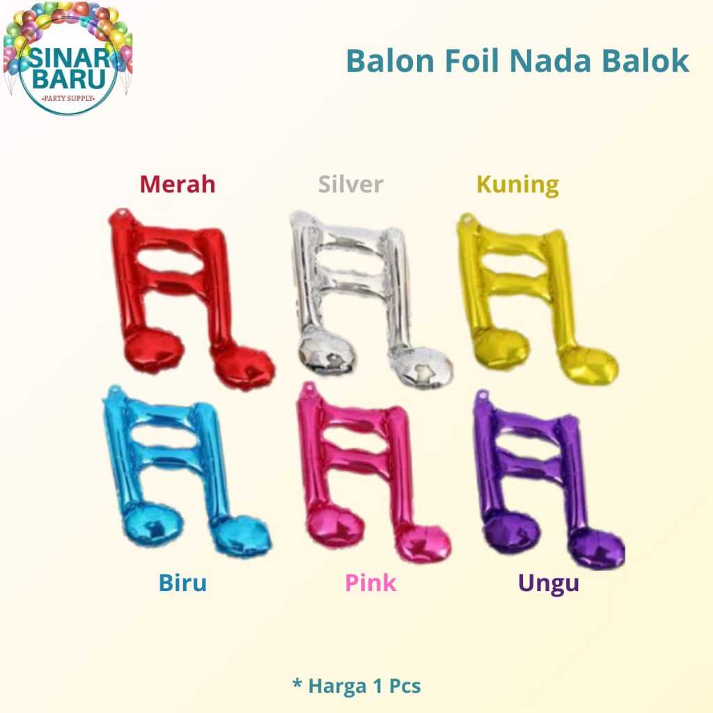 Jual BALON FOIL NADA BALOK | Shopee Indonesia
