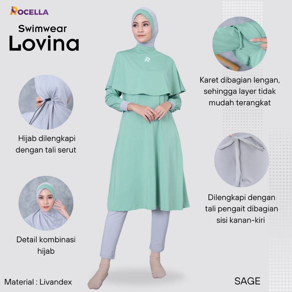 Jual SWIMWEAR ROCELLA LOVINA + KACAMATA RENANG BAJU RENANG WANITA, BAJU ... Jual SWIMWEAR ROCELLA LOVINA + KACAMATA RENANG BAJU RENANG WANITA, BAJU ...