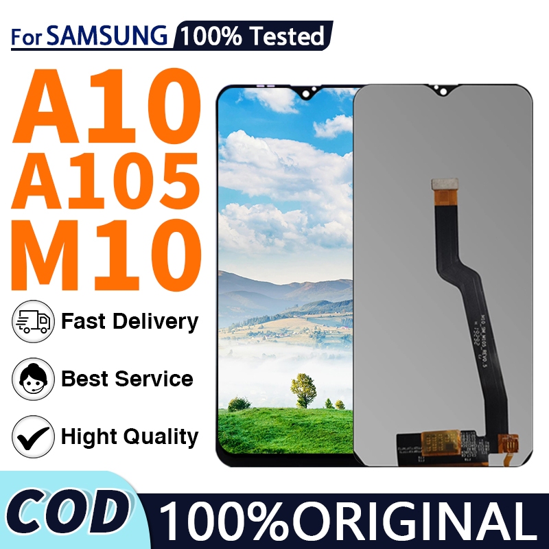 Jual 【ORIGINAL】LCD for Samsung A10 A105 M10 M105 FULL SET TOUCHSCREEN ...