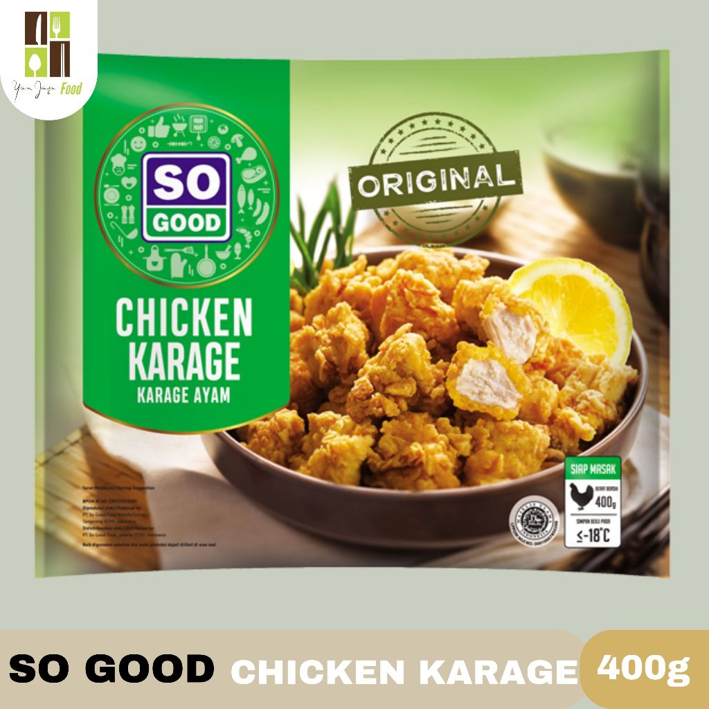 Jual So Good Chicken Karege / Karage Ayam / Naget Ayam Karage 400g ...