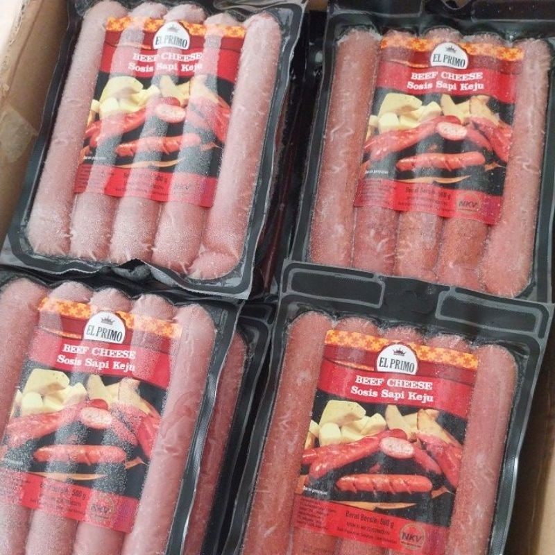 Jual Sosis El Primo | Sapi Keju | Sosis Beef Cheese | Sosis Viral ...