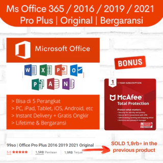 Jual Microsoft Office 365 Terlengkap & Harga Terbaru Oktober 2025 | Shopee Indonesia
