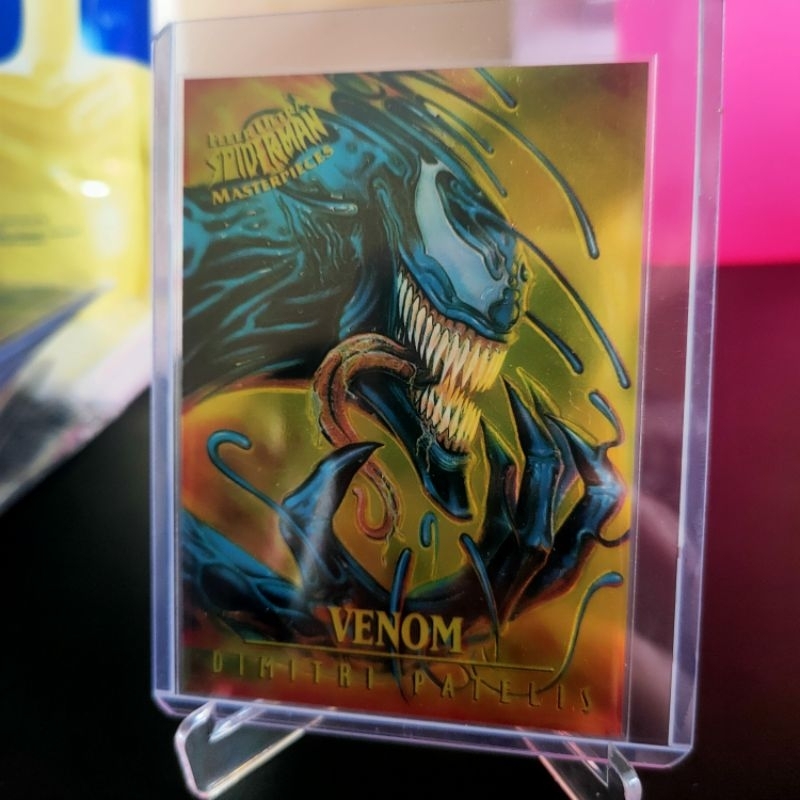 Jual Kartu Marvel Fleer Ultra Spider-Man Masterpieces Venom Dimitri ...