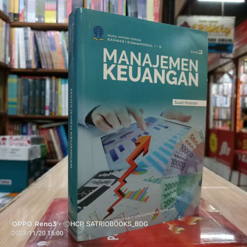 Jual MANAJEMEN KEUANGAN. EDISI 3. SUAD HUSNAN. UT. UNIVERSITAS TERBUKA. ORIGINAL | Shopee Indonesia