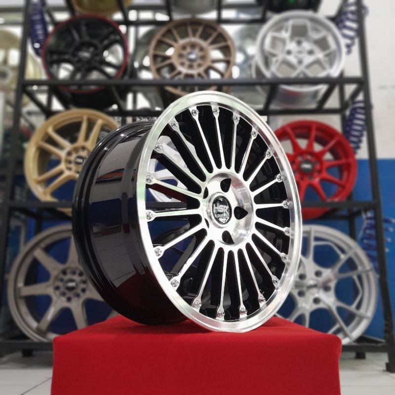 Jual Velg Mobil Murah Terbaru Hsr Jjc Ring 17 Pcd 5x114 Xpander Camry Rush Innova Civic Dll ...