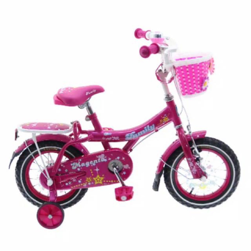 Jual Sepeda Anak Family 12 inch Magenta | Shopee Indonesia