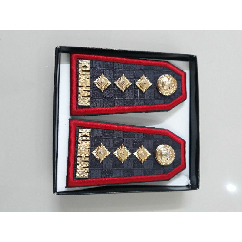 Jual Pangkat PDU KUMHAM 4b lis merah | Shopee Indonesia