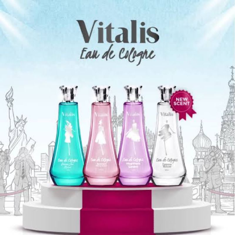 Jual Vitalis Eau De Cologne Femme chic Milan 50ml & 100 ml | Shopee ...