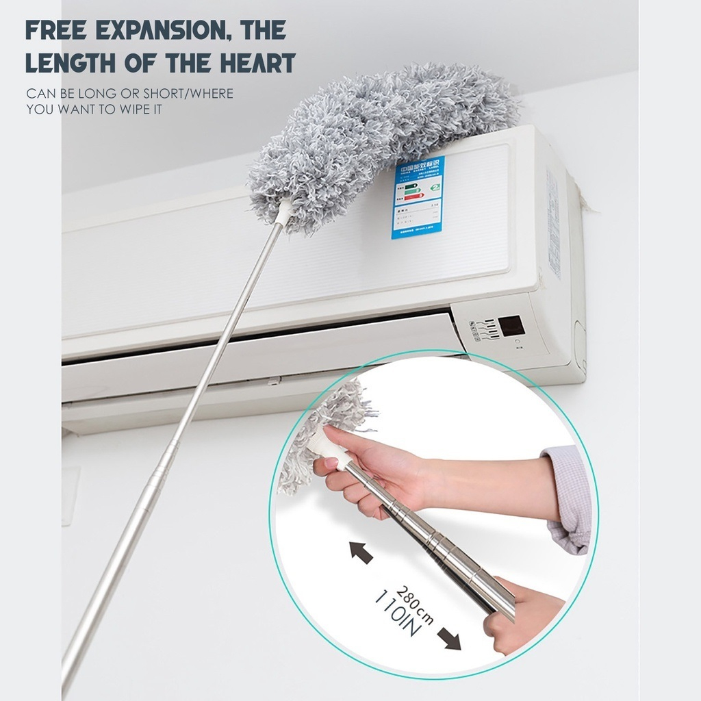 Jual Kemoceng 2,8 Meter Microfiber/ Kemoceng Panjang Extendable Bisa ...