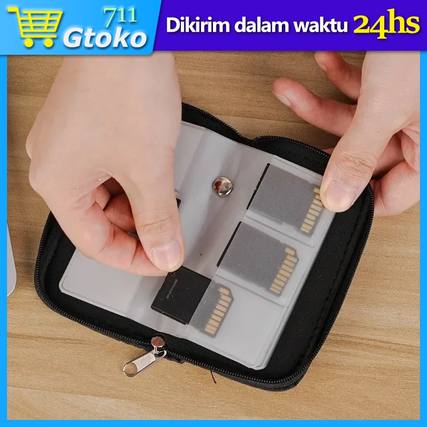 Jual Tas Tempat Memory Card Hardcase Kotak Penyimpanan Micro SD TF ...