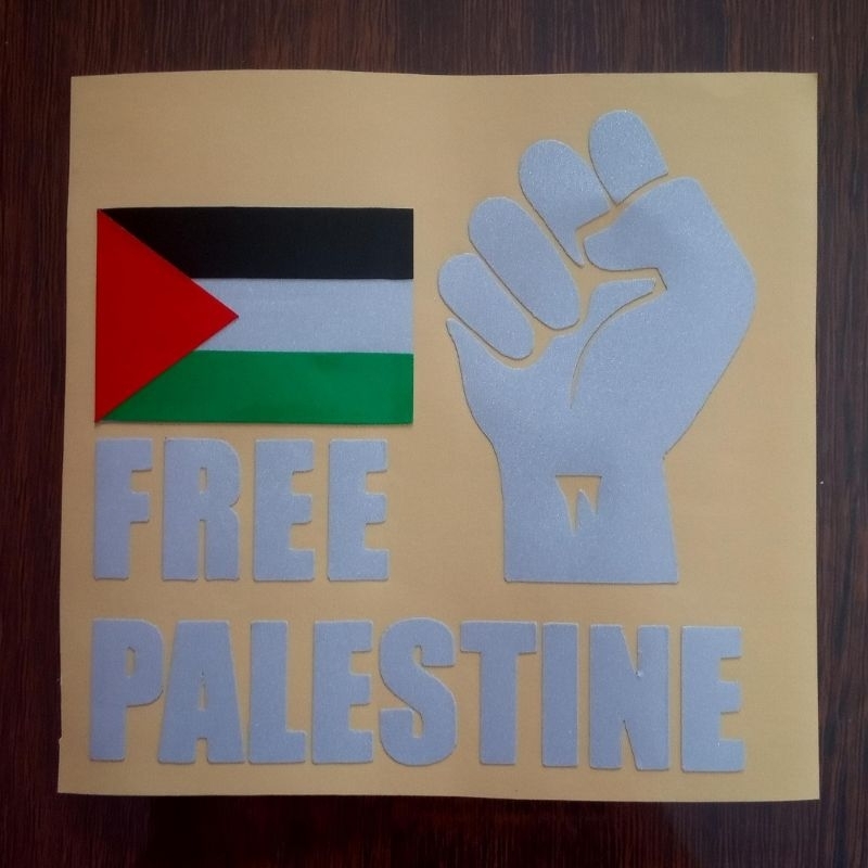 Jual Sticker cutting tangan free palestine | Shopee Indonesia