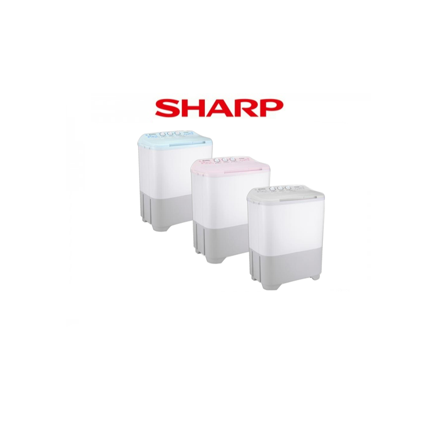 Jual MESIN CUCI SHARP EST 80 MW 8KG 2 TABUNG 8OMW 7 KG PURE MAGIC LOW ...