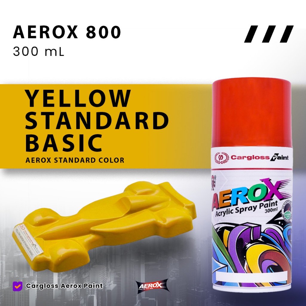 Jual Aerox 800 Cat Semprot - Standard Color Yellow (Kuning) | Shopee ...