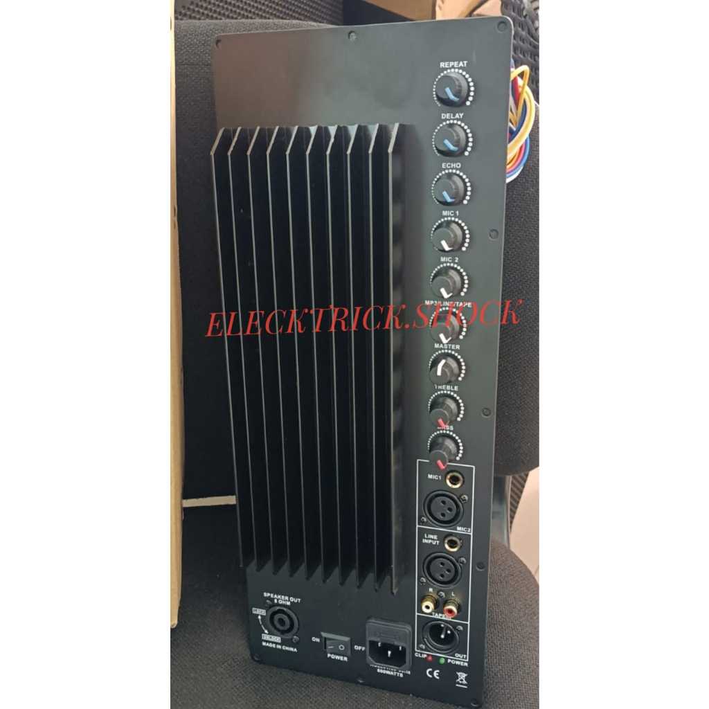 Jual kit mesin power amplifier aktif polos HITAM 16 cm x 40 cm | Shopee ...