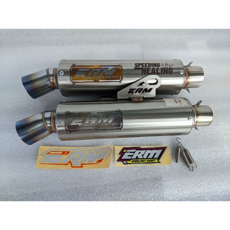 Jual SELENSER ONLY MODEL TITANIUM ORIGINAL ERM KNALPOT | Shopee Indonesia