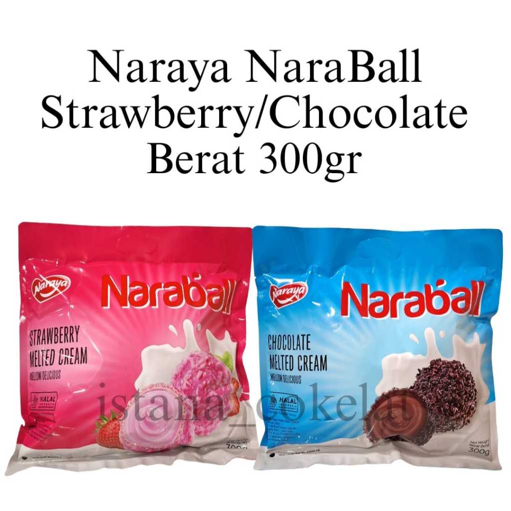 Jual Naraya NaraBall Strawberry/Chocolate 300gr | Shopee Indonesia