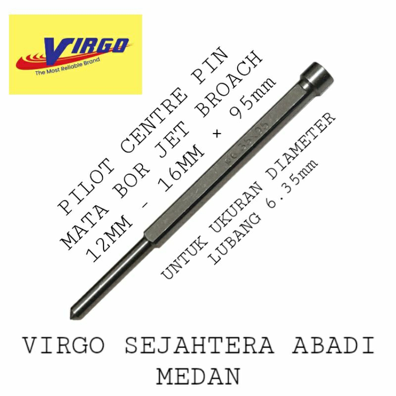 Jual CENTER PIN MATA BOR JET BROACH PIN PILOT PIN BOR MAGNET 12MM ...