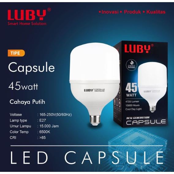 Jual Lampu LED Capsule LUBY 45w 45 watt | Shopee Indonesia