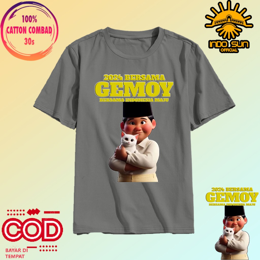 Jual KAOS PRABOWO GEMOY - KAOS VIRAL PRABOWO GEMOY 2023 - KAOS CUSTOM ... Jual KAOS PRABOWO GEMOY - KAOS VIRAL PRABOWO GEMOY 2023 - KAOS CUSTOM ...