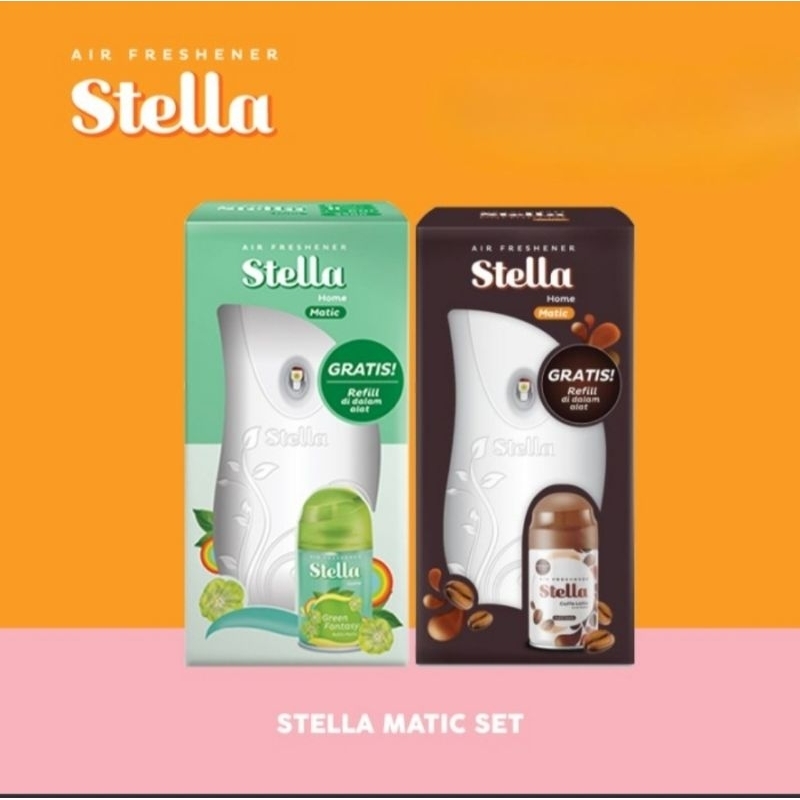 Jual Stella Matic Box Set Pengharum Pewangi Ruangan Otomatis | Shopee ...