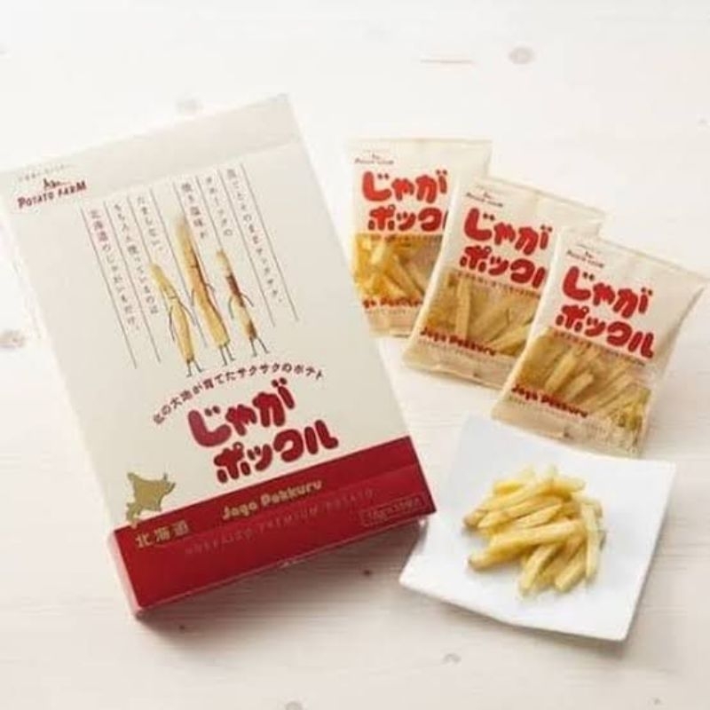 Jual Calbee Hokkaido Potato Farm / Jaga Pokkuru 10PCS | Shopee Indonesia