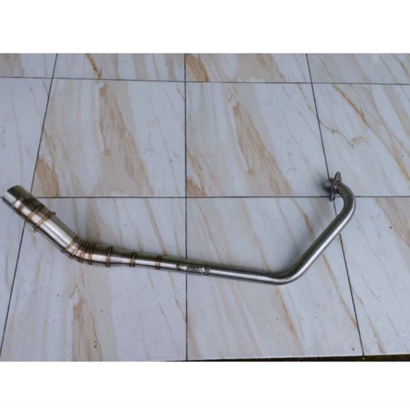 Jual header leher knalpot vixion inlet 50mm | Shopee Indonesia
