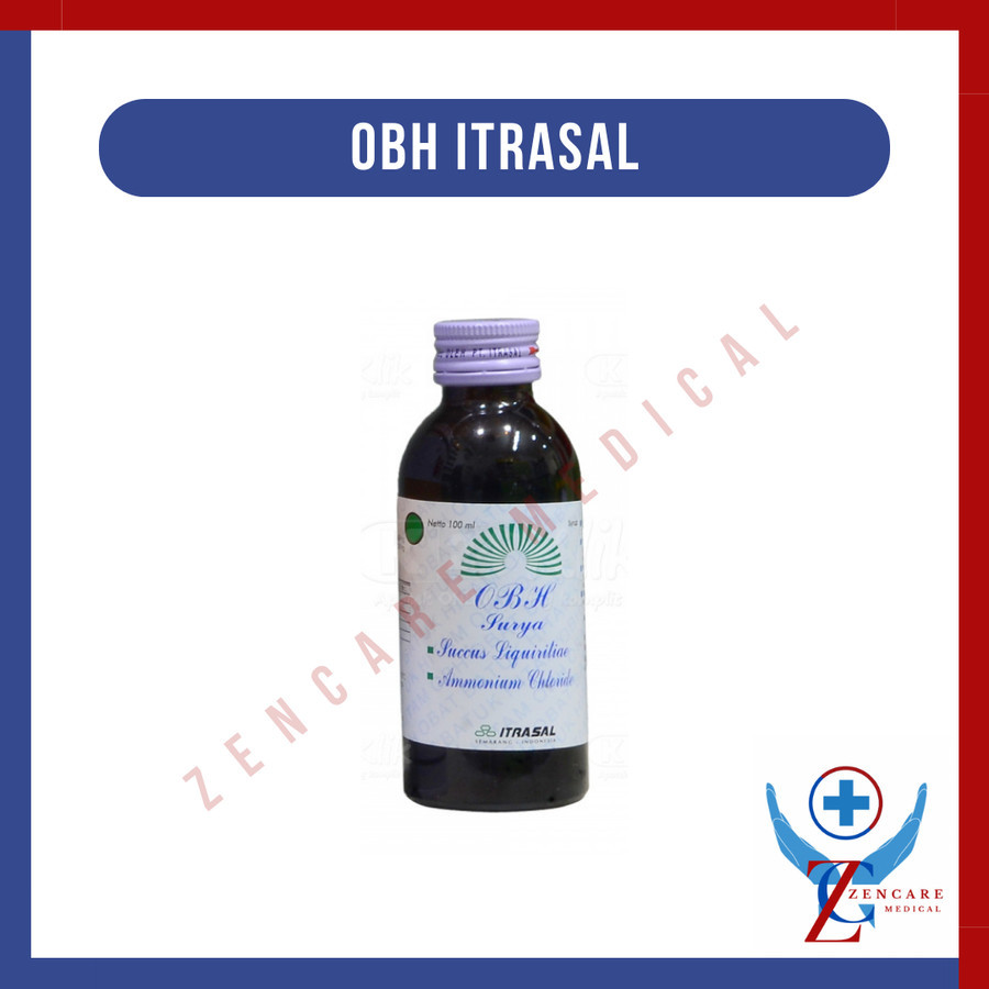 Jual OBH Surya Itrasal Sebotol Isi 100 ML | Shopee Indonesia