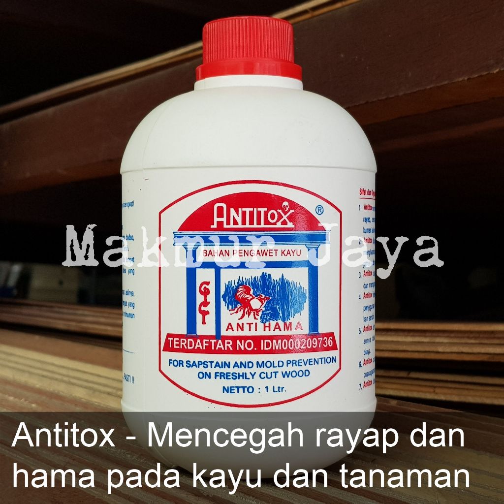 Jual Antitox 1L Anti Rayap Pengawet Kayu | Shopee Indonesia