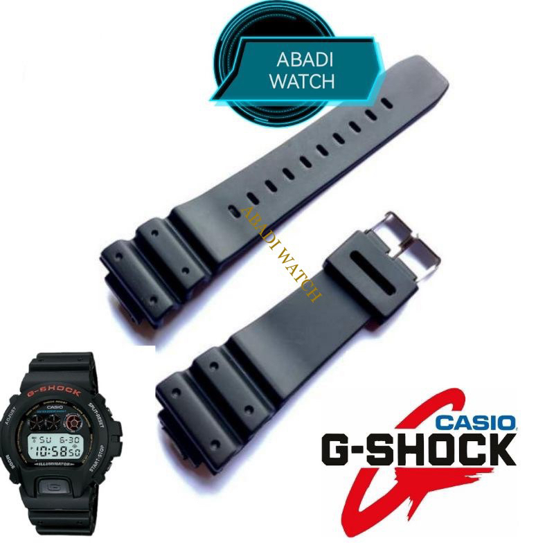 Jual STRAP TALI JAM TANGAN CASIO G SHOCK DW6900 DW 6900 STRAP RUBBER DW ...