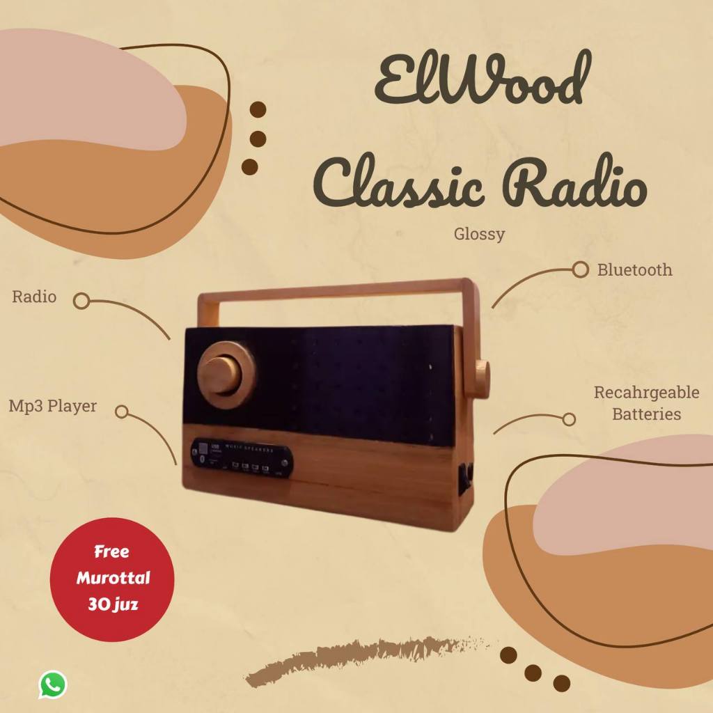 Jual Radio Kayu | Shopee Indonesia