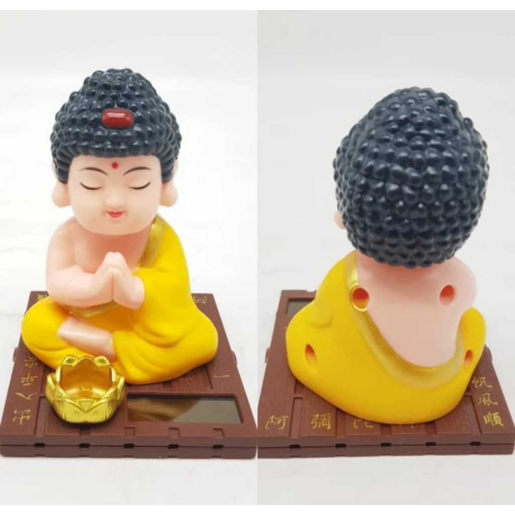Jual Pajangan Patung Hadiah Kado Hiasan Biksu Monk Buddha Altar Doa ...