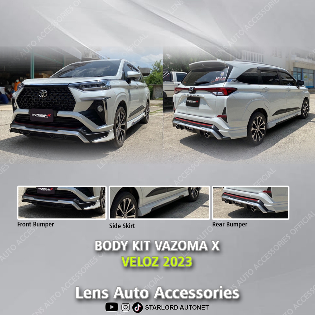 Jual BODY KIT VELOZ 2023 VAZOOMA X - BODYKIT VELOZ 2023 | Shopee Indonesia