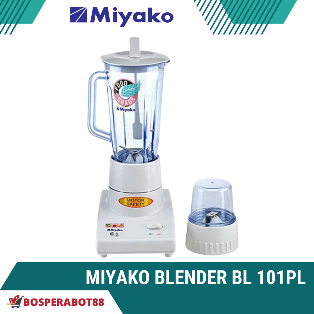 Jual Miyako Blender Plastik 2in1 BL 101 PL / Belender Miyako ORIGINAL ...