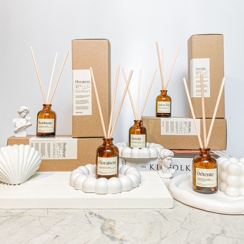 Jual Luxury Home Fragrance Reed Diffuser 50ml - Pengharum Ruangan Kamar ...