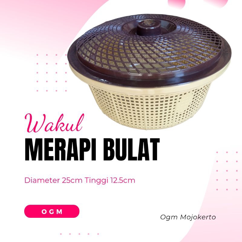 Jual WAKUL MERAPI BULAT / WAKUL TEBAL DAN MURAH | Shopee Indonesia