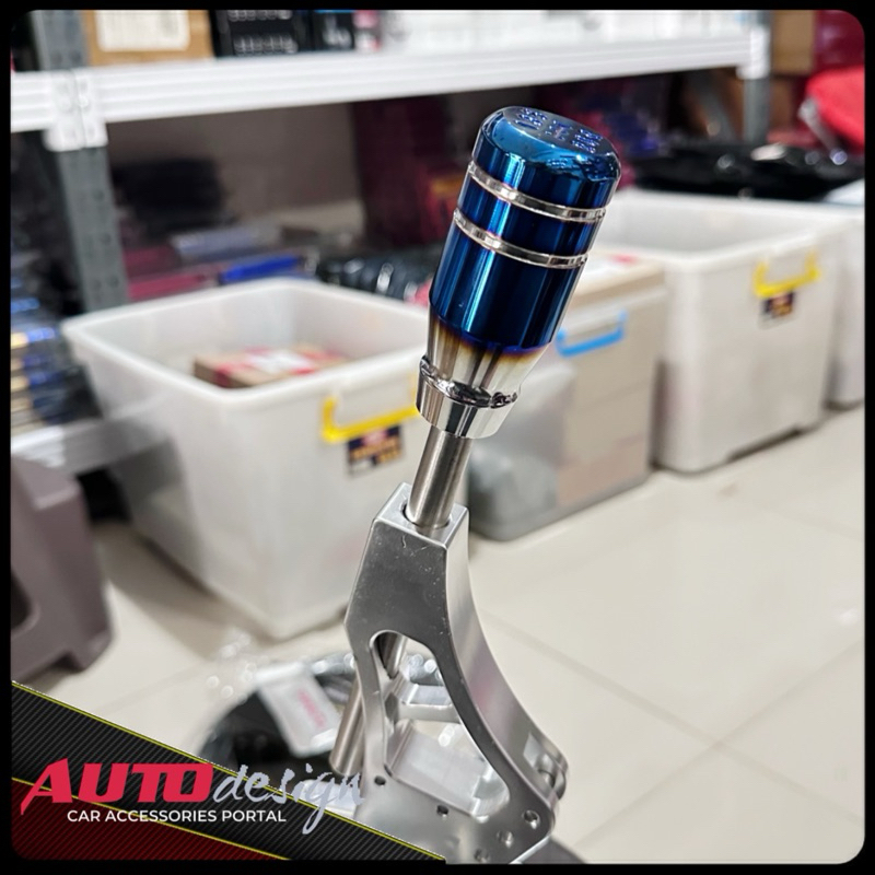 Jual Gear Shift Knob Tuas Persneling Mobil Burn Blue Alumunium ...