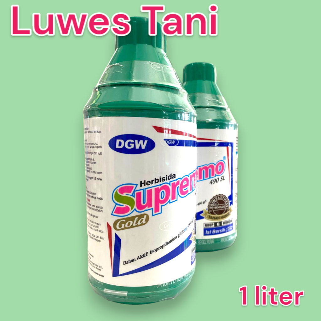 Jual SUPREMO GOLD 490 SL 1 Liter Herbisida Sistemik Sampai akar DGW ...