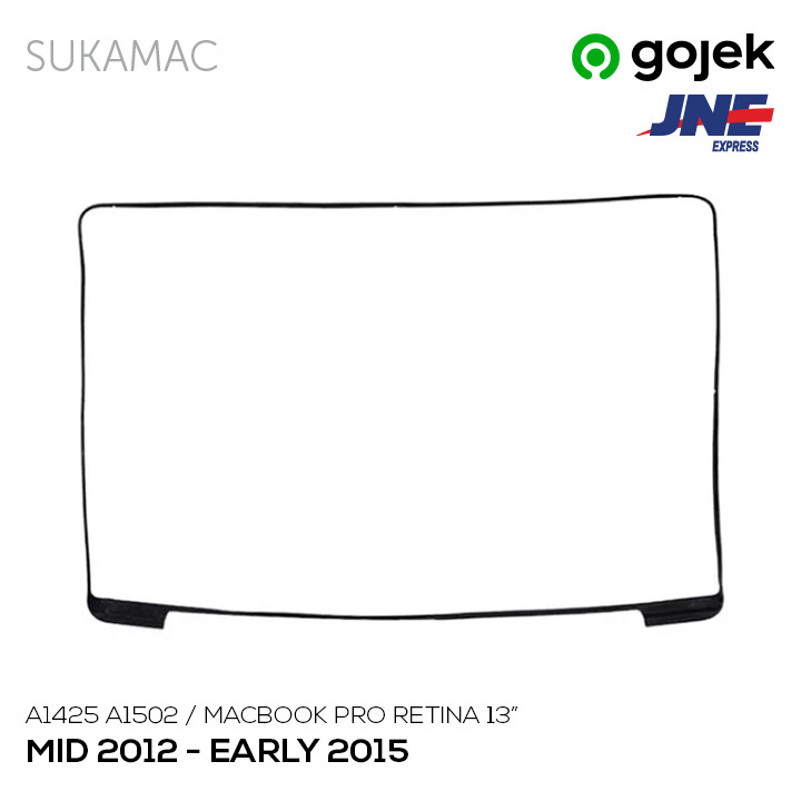 Jual Karet LCD Rubber Frame Bezel MacBook Pro 13” A1502 A1425 | Shopee ...