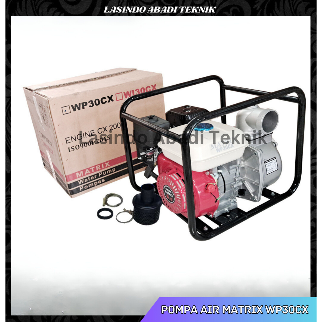 Jual Matrix Water Pump Wp30Cx WP20Cx Mesin Pompa Air 3 Inch 2 Inch ...