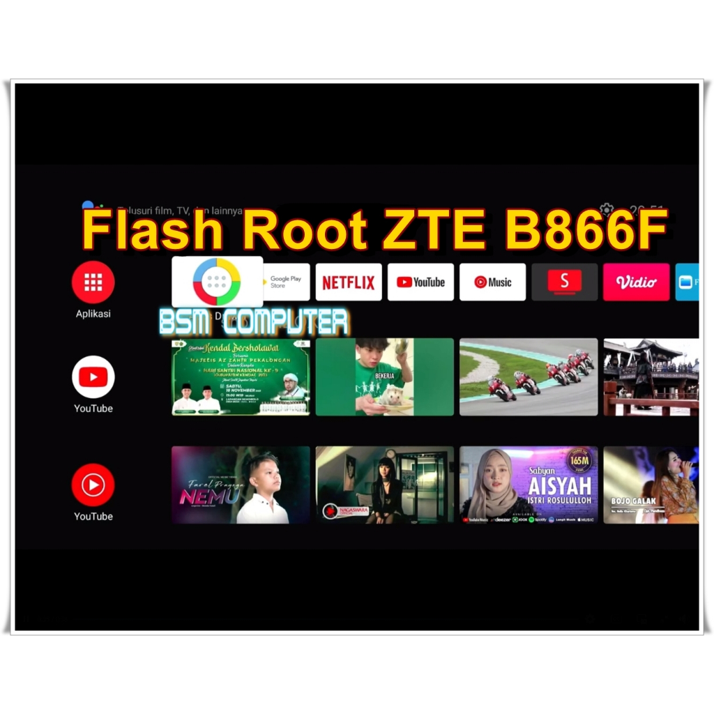 Jual Flash Ro0t Oprek anlock STB zte B866f V1.1 firmware B866 android ...