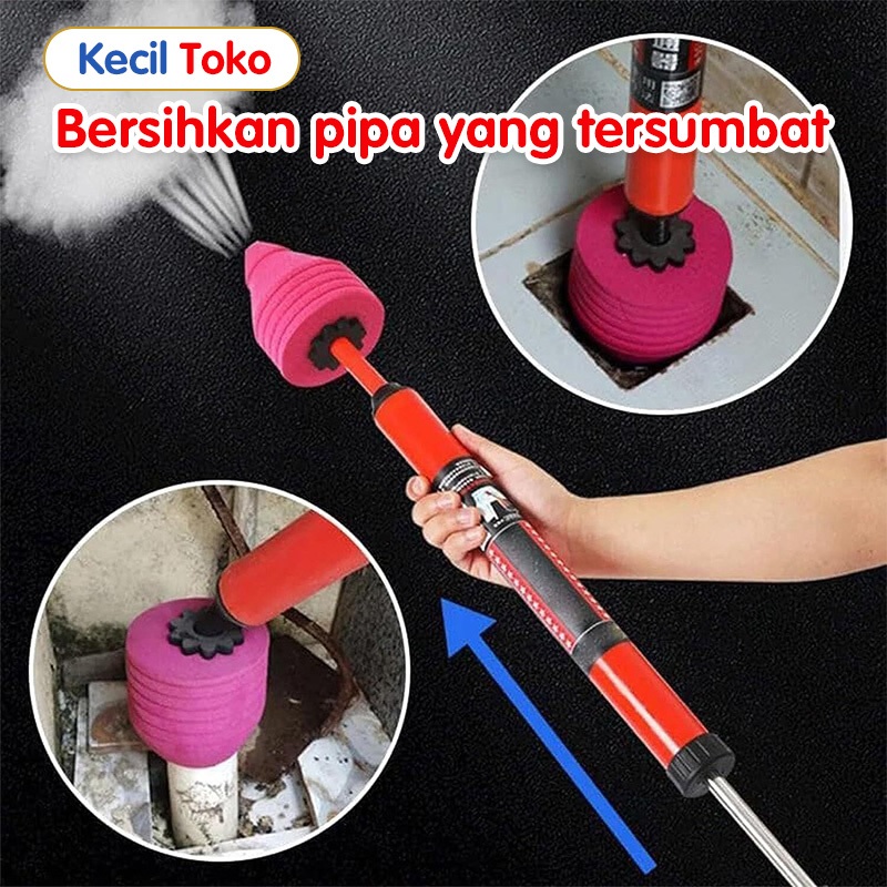Jual Plunger Pompa WC Penyedot Pompa WC Mampet Drain Buster Air Pump ...