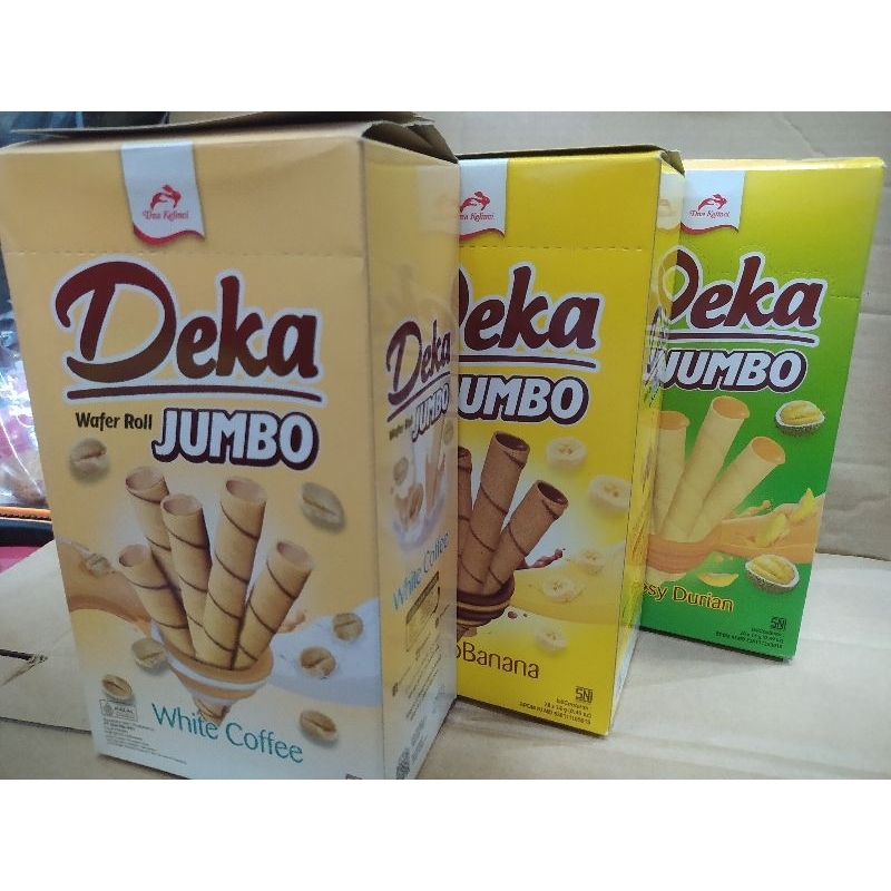 Jual WAFER STIK DEKA WAFER ROLL 1BOX | Shopee Indonesia